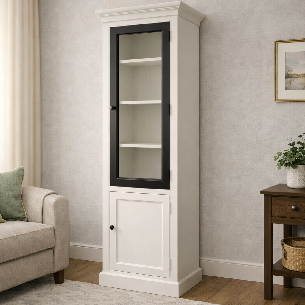 Handcrafted Painted Display Cabinet – Floor Model – Larry O'Keeffe ...