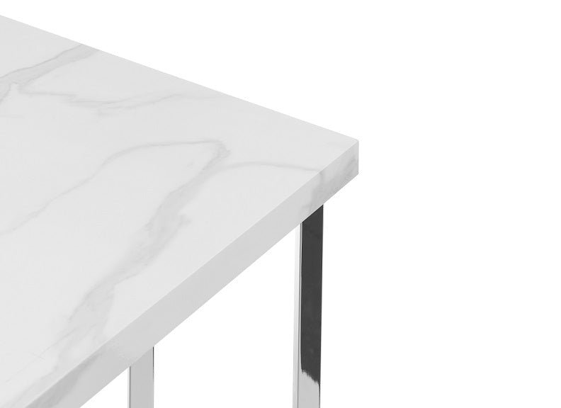 Scala White Dining Table – Larry O'Keeffe Furniture